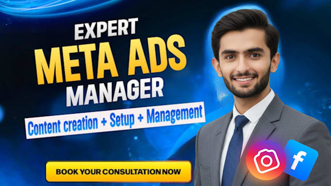 Setup and manage meta facebook, instagram ads campaign with meta ads ...