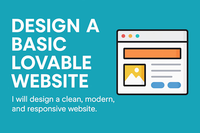 Design basic lovable website by Gold_dev8 | Fiverr
