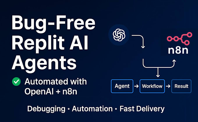 Fix, debug, and automate replit ai agents powered by openai and n8n by ...