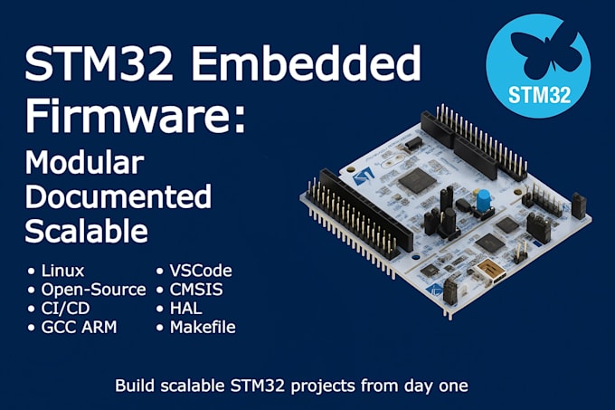 Stm32 embedded firmware development by Jesusantonionie | Fiverr