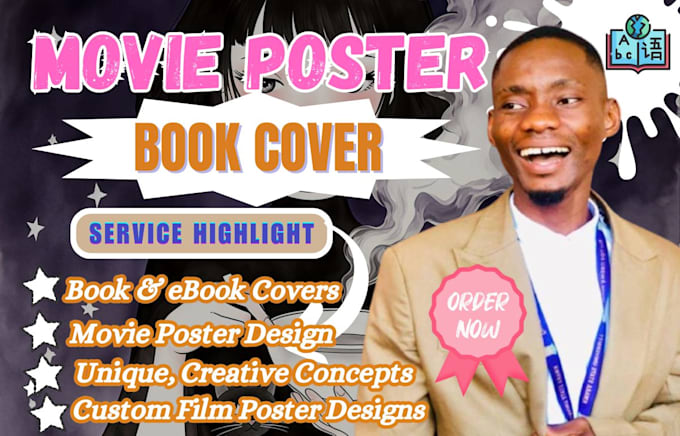 Create movie poster,book coverdesign,film poster,ebook cover design ...