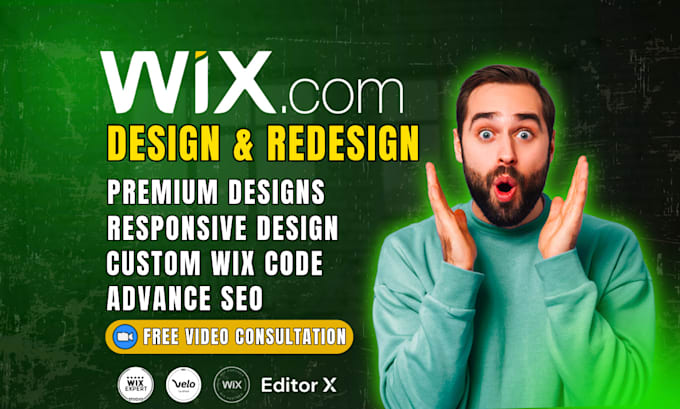 Do wix website design, wix website redesign or wix business website by ...