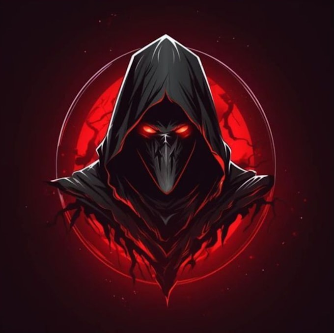 Design a terrifying horror gaming logo for your team or channel by ...
