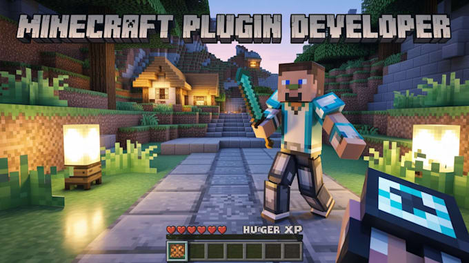Create code custom minecraft plugin, spigot, java, bedrock, paper, smp ...