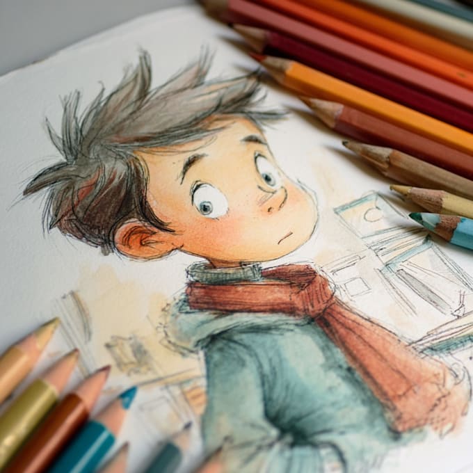 Children story book illustration, children book illustration by ...