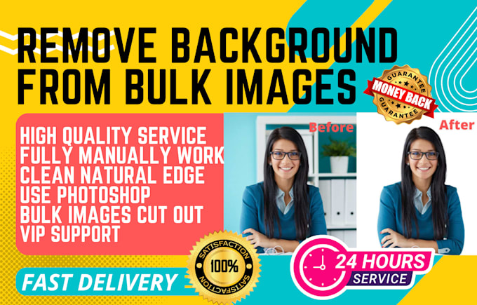 Professionally remove background from bulk images, cut out photos by ...