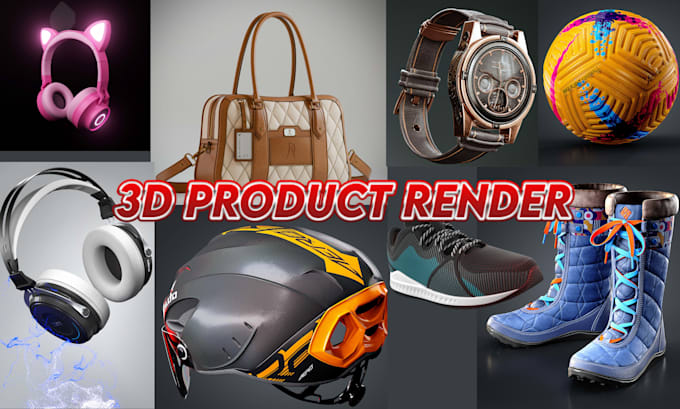 3d product modeling, 3d model rendering, amazon photorealistic product ...