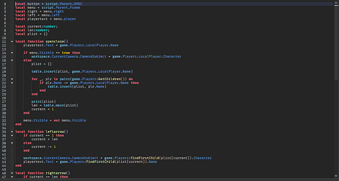 Crea scripts para tu juego de roblox