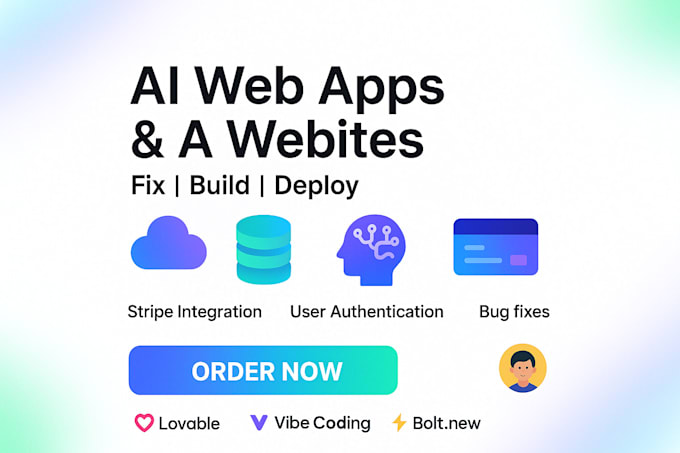 Build lovable ai saas mvp supabase backend fix replit ai website bolt ai stripe by Jack ...
