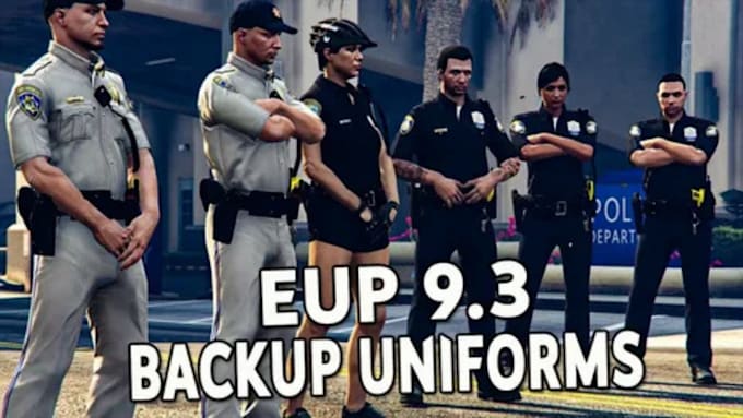 Create custom fivem eup clothing, uniforms, and textures for your rp server by Brandon_mik | Fiverr