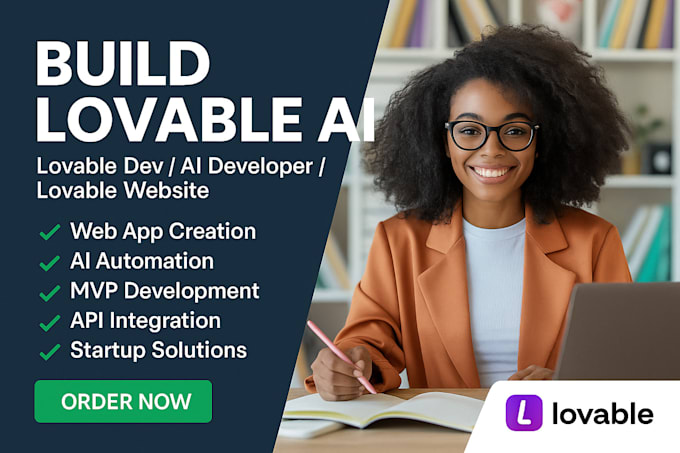 Build lovable ai , lovable dev, ai developer, lovable website by Gold_dev7 | Fiverr