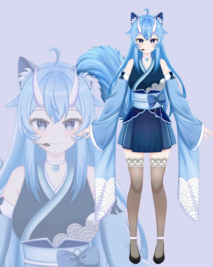 Setup your vtuber avatar, vrchat avatar,live2d model, furry avatar and ...