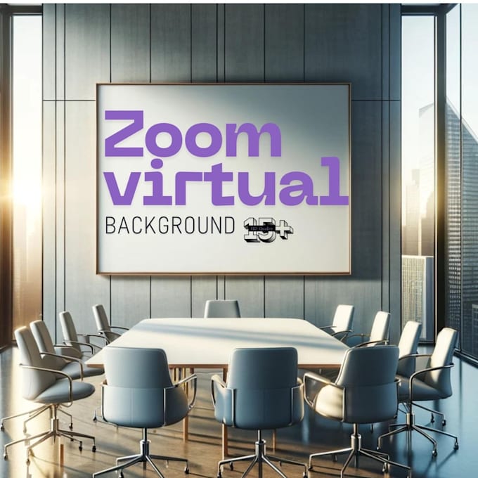 Create virtual background in low budget and short time by ...