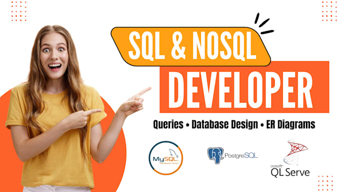 Do sql and nosql queries database design er diagrams and optimization by Opherbria | Fiverr