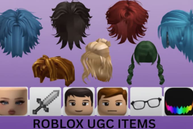 Create quality roblox assets, roblox weapon, ugc accessories, 3d model ...