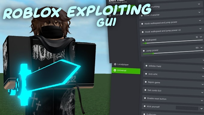 Design custom roblox gui ui and vfx for your game by Realmrisegame | Fiverr