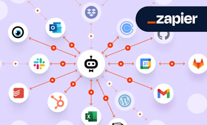 Create automated workflows using zapier by Automation_rob | Fiverr