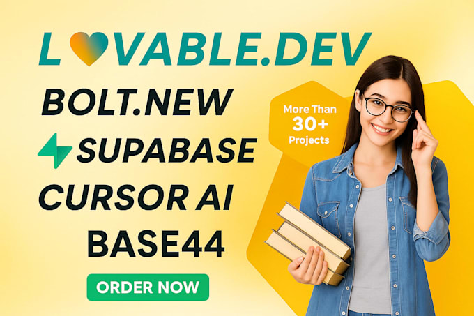 Base44 lovable ai website fix replit webapp bolt new saas fix v0 ai app supabase by Cisco_9 | Fiverr