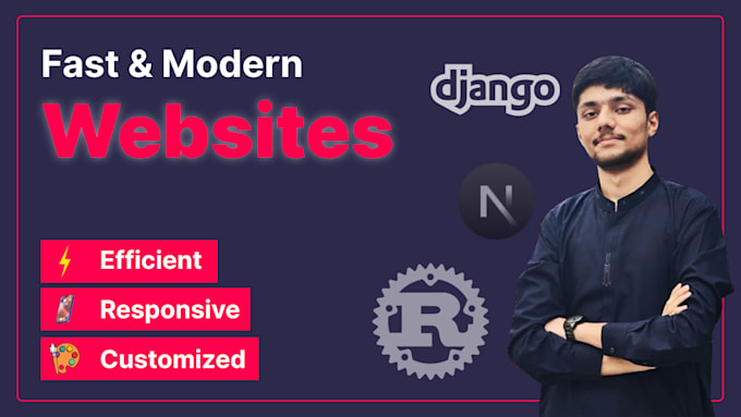 Make apps with django, flask, ai, mongodb, sql, reactjs, apis by Taimoor_ikram | Fiverr