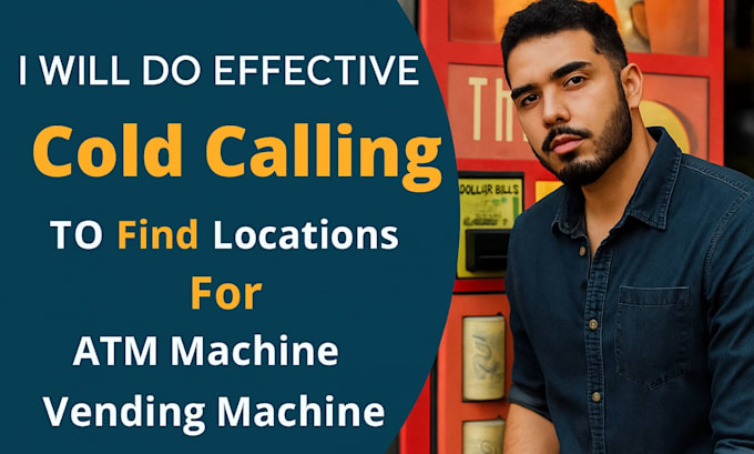 Do vending machine cold calling atm machines customer service book ...