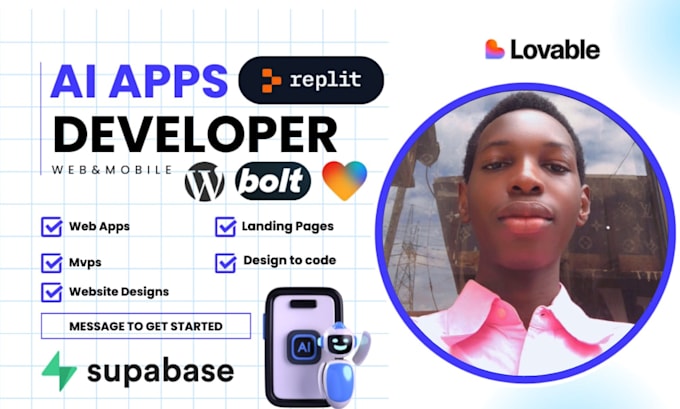 Arreglar sitio web, app, web app codificados con vibe, depurar replit ...