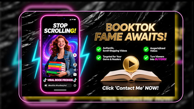 Do tik tok book promotion tiktok video ads booktok ads promotional ...