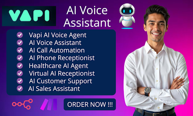 Créer un agent d'accueil ai, agent vocal ai, chatbot avec vapi n8n ...
