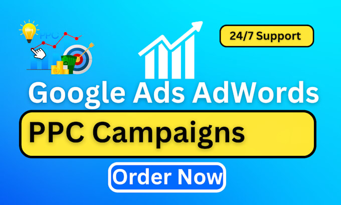 Setup and manage your google ads adwords ppc campaigns by Seogurumonir ...