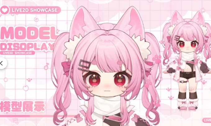Disegna anime chibi vtuber chibi emote chibi art per vtuber e twitch emote
