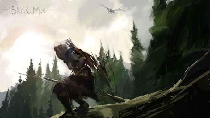 Build skyrim armor and character by Marcusellingt | Fiverr