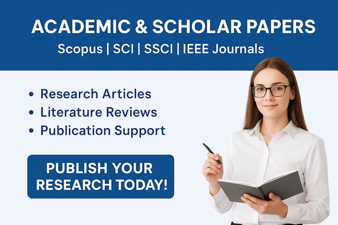 Escribe y publica tu artículo académico en revistas de scopus, sci, ssci o ieee