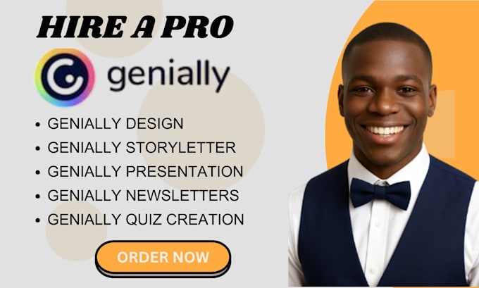 Develop interactive elearning courses using genially by Duke_hub | Fiverr