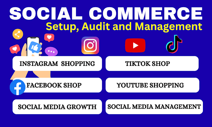 Do social commerce management, facebook shop, instagram shopping and ...