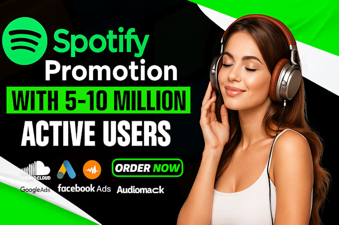 Run fb,google spotify ads campaign for spotify music promotion by ...