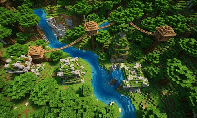 Create custom minecraft map adventure map building room as a world ...