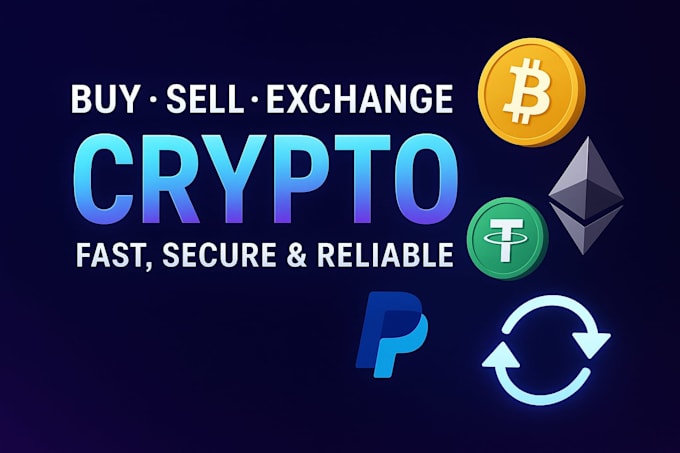 Exchange fiat to btc usdt bep20 tron paypal to usdt crypto by Nicholasdave5 | Fiverr