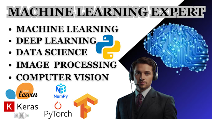 Do python machine learning nlp deep learning data science computer vision ocr by Georgeken_20 ...