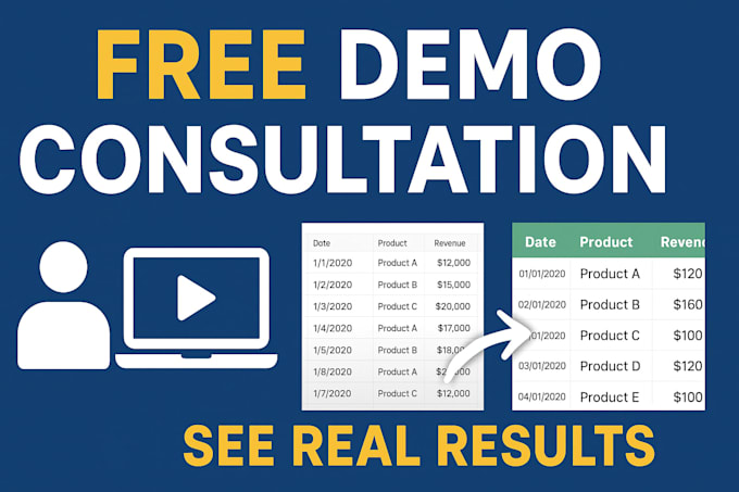 Clean and format your messy data by Jojo_rabbits | Fiverr