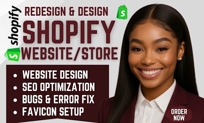 Redesign shopify website design shopify store design shopify website ...