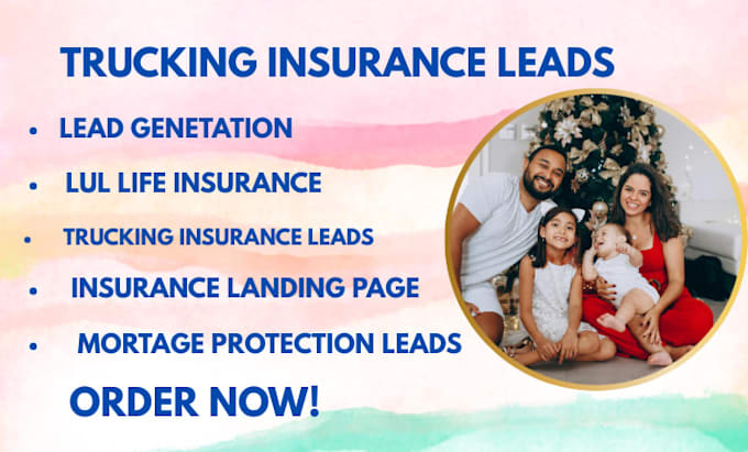 Generate exclusive life insurance leads by Akande_lead | Fiverr