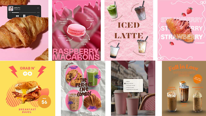 Create engaging social media posts and ads for your coffee shop by ...