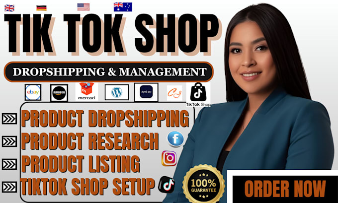 Setup tik tok shop, tik tok affiliate and tiktok shop marketing by ...