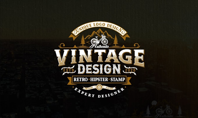 Design a unique retro and vintage logo for your brand by Cathy_ross ...