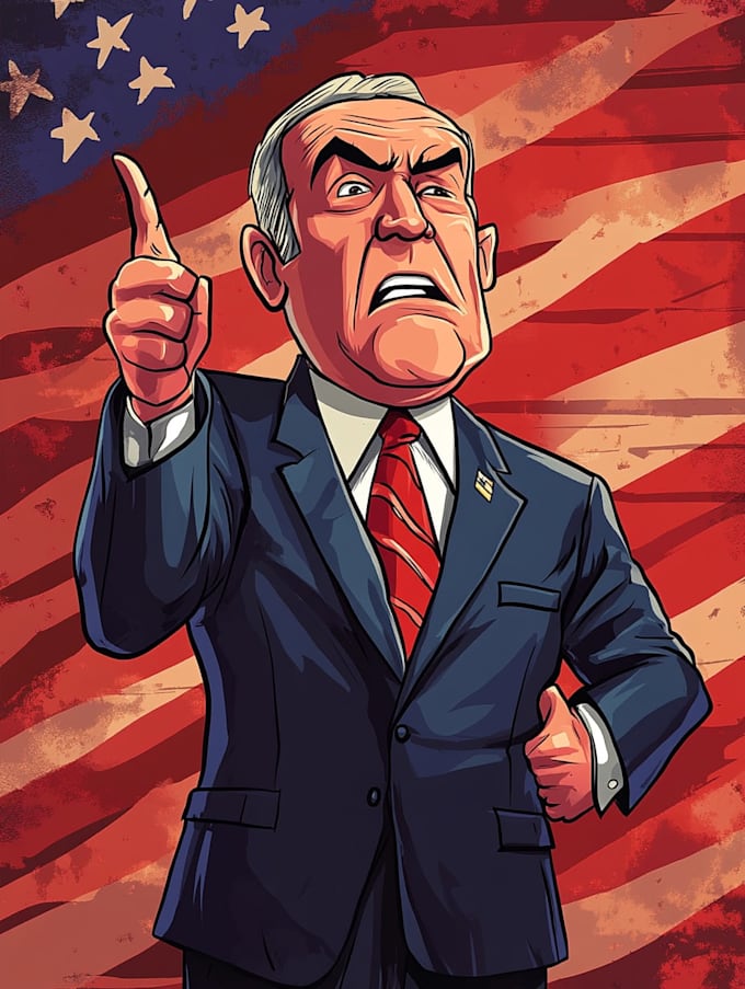 Drawing a political or satirical cartoon by Kavonleonard | Fiverr