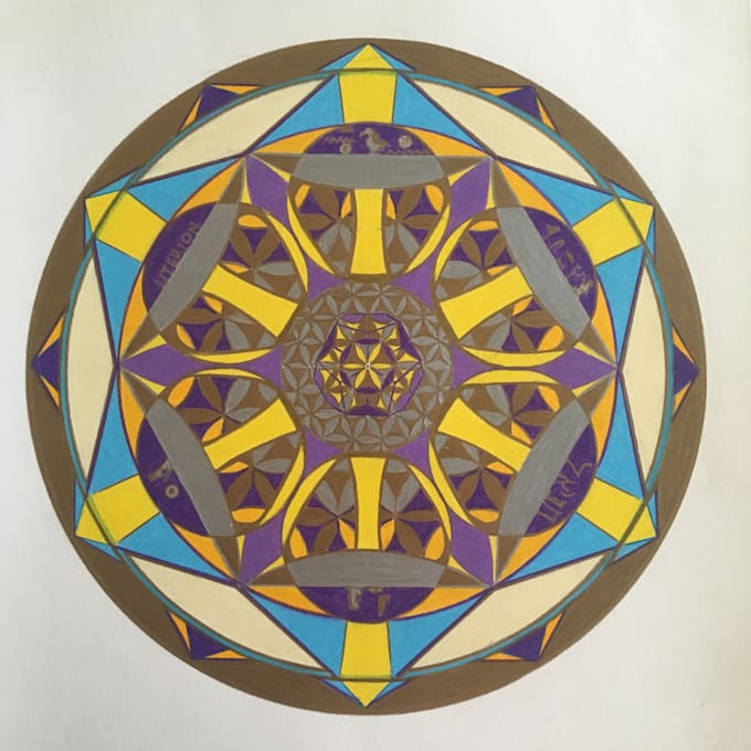 Create a personal mandala by Majnoonp | Fiverr