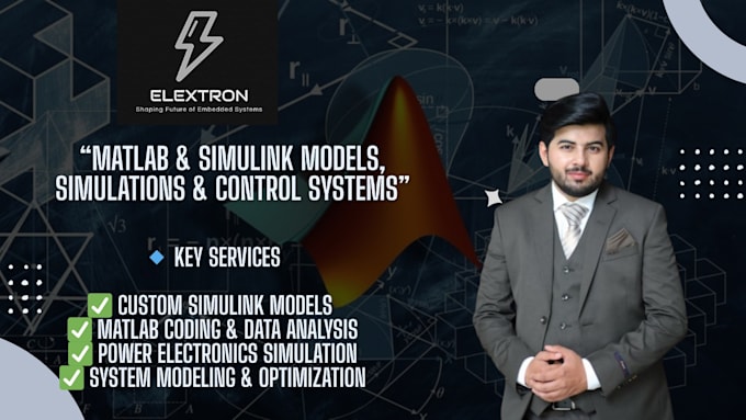 Develop matlab simulink models, simulations, and control systems by Acumen_guild | Fiverr