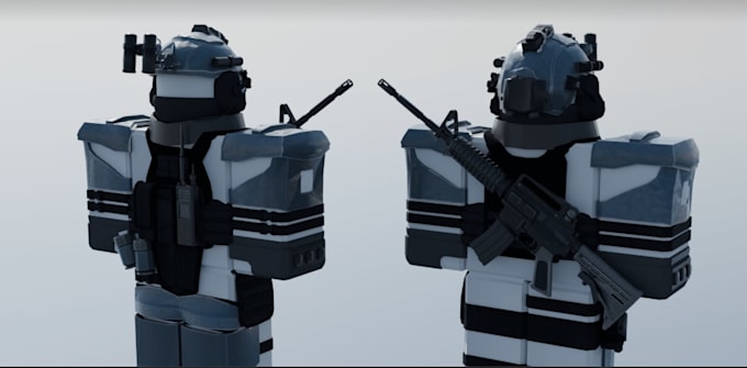 Crie modelos personalizados de roblox, modelo de personagem ugc para ...