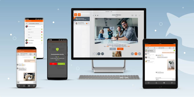 Develop softphone app linphone app esim app esim website voip app by ...