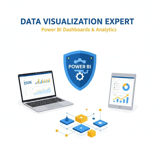 Create interactive power bi dashboards and business reports by Man205 ...