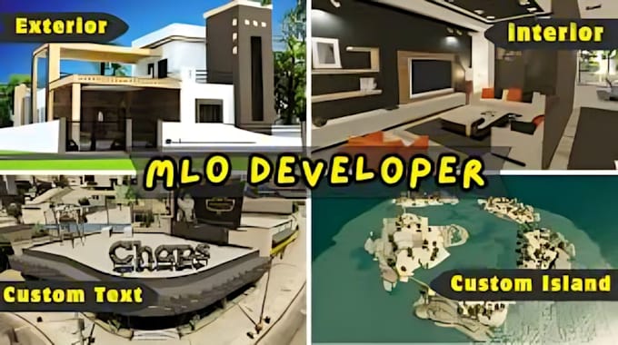 Create fivem interior, fivem mlo, gtav map, fivem dev, fivem script,fix ...